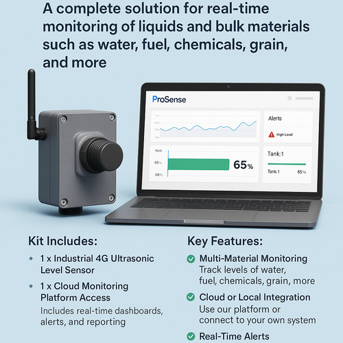 Remote Tank Level Monitoring Kit – Water, Fuel, Chemical & Grain | ProSense Solutions