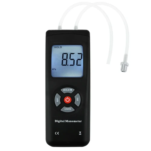 Digital Differential Manometer – HVAC Air Pressure Meter with Dual ...