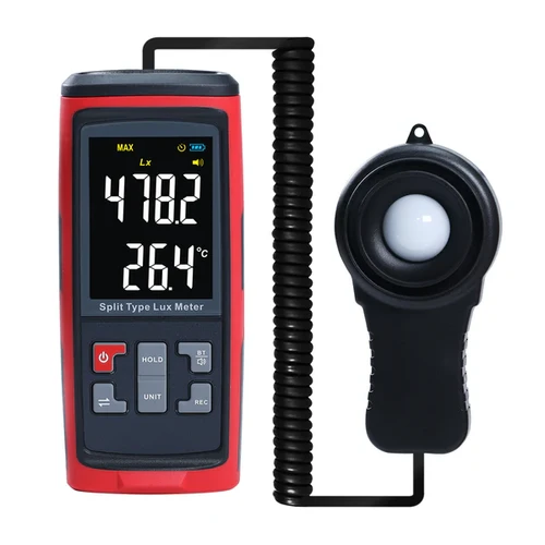 Bluetooth Split-Type Illuminance Meter | Professional Light Intensity ...