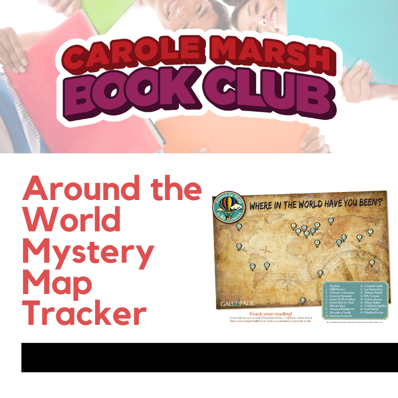 Around The World Mystery Map Tracker