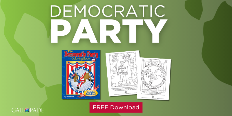 Free Activities: Democratic Coloring Book by Carole Marsh