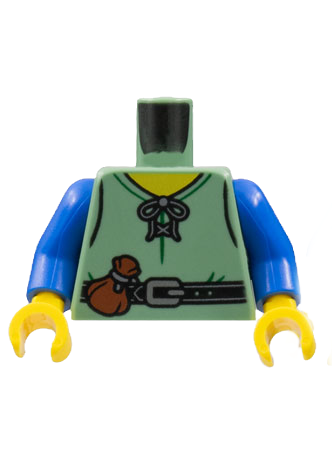 LEGO® Peasant Torso | Pickle Bricks