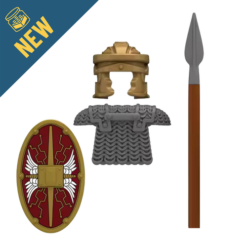 Roman Auxilliary Cavalry Armor Bundle | Pickle Bricks