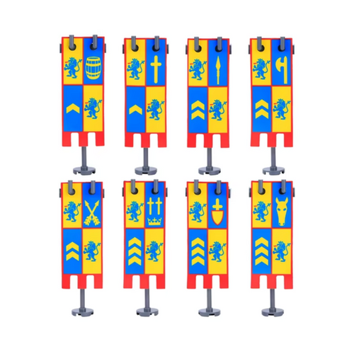 Lion Knights Banner Bundle | Pickle Bricks