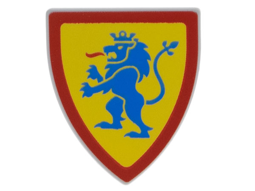 LEGO® Lion Knights Shield Yellow | Pickle Bricks