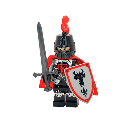 Fire Breathing Dragon Heater Shield | Pickle Bricks