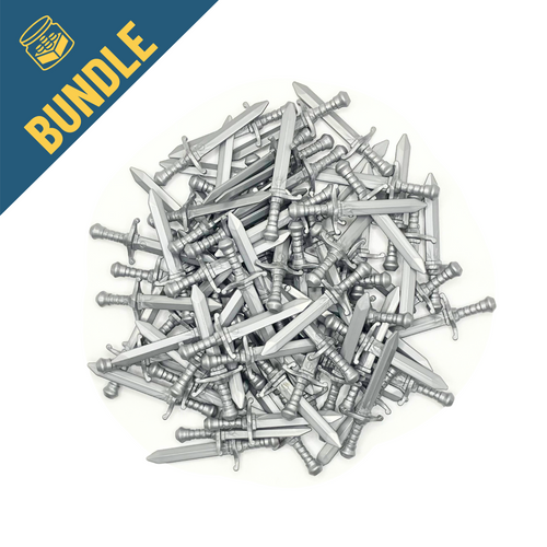 Medieval Greatsword Bundle (x100) | Pickle Bricks