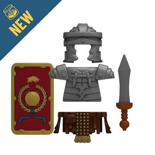 Roman Legionary Swordsman Armor Bundle | Pickle Bricks