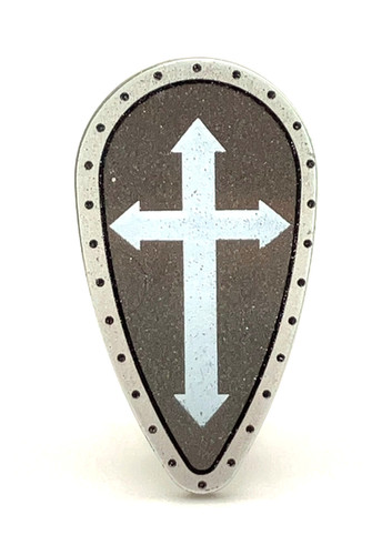 Barbed Cross Kite Shield | Pickle Bricks