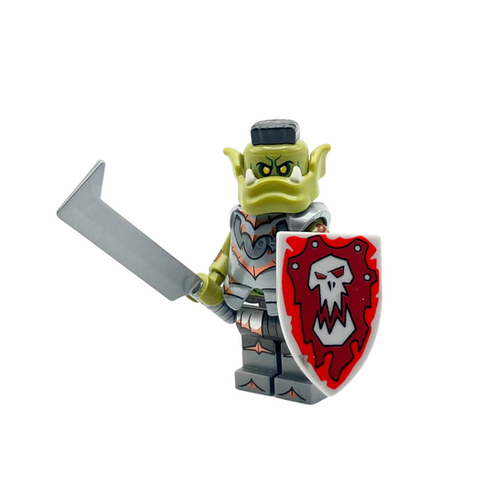 Orc Heater Shield | Pickle Bricks