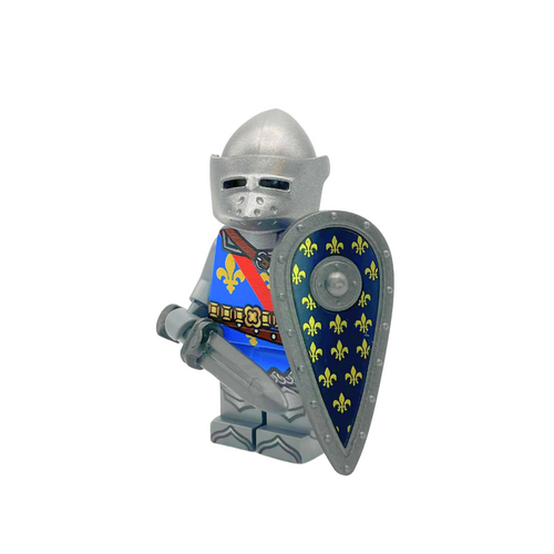 Horseman Fleur de Lis Kite Shield | Pickle Bricks
