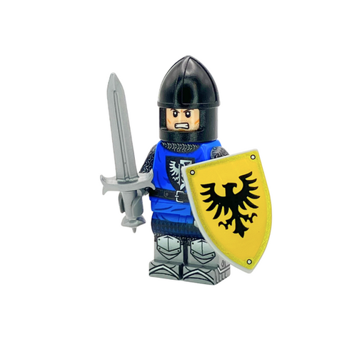 Black Falcons Lordly Heater Shield | Pickle Bricks