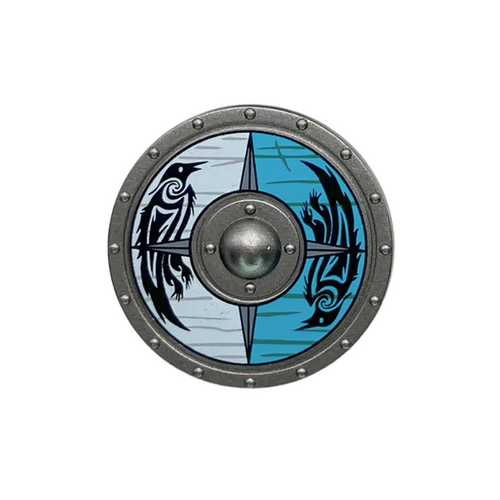 Viking Raven Shield | Pickle Bricks