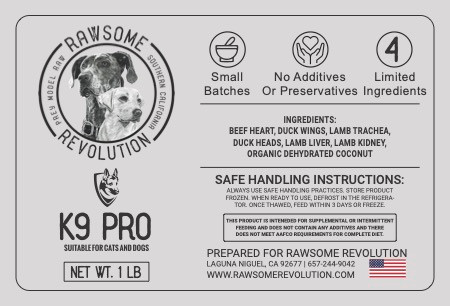 K9 Pro | Rawsome Revolution