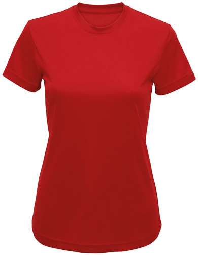 Red Ladies Short Sleaved Performance T-shirt | WeStryv Performance