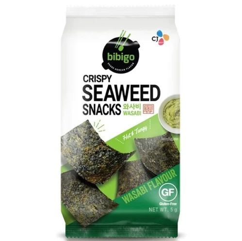 Single Piece Wasabi Seaweed Snack | Ginza Market Kuwait