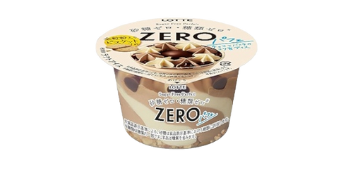 Lotte zero choco vanilla parfait- sugar free | Ginza Market Kuwait