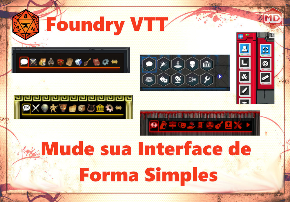 Customizando a Aparência do Foundry VTT
