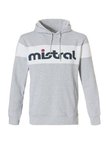 Mistral Reverse Logo Hooded Sweat Shirt Grey | Windsurf Shop