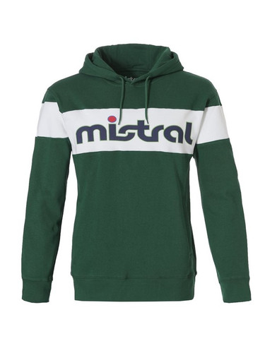 Mistral Reverse Logo Hooded Sweat Shirt Green | Windsurf Shop