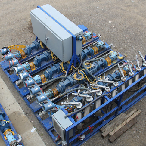 Chemical Pump Skid | Oil & Gas Fabrication