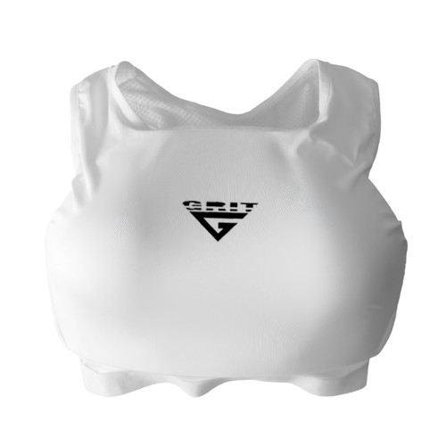 Female Chest Guard with protective Cups | GRITKARATEGEAR