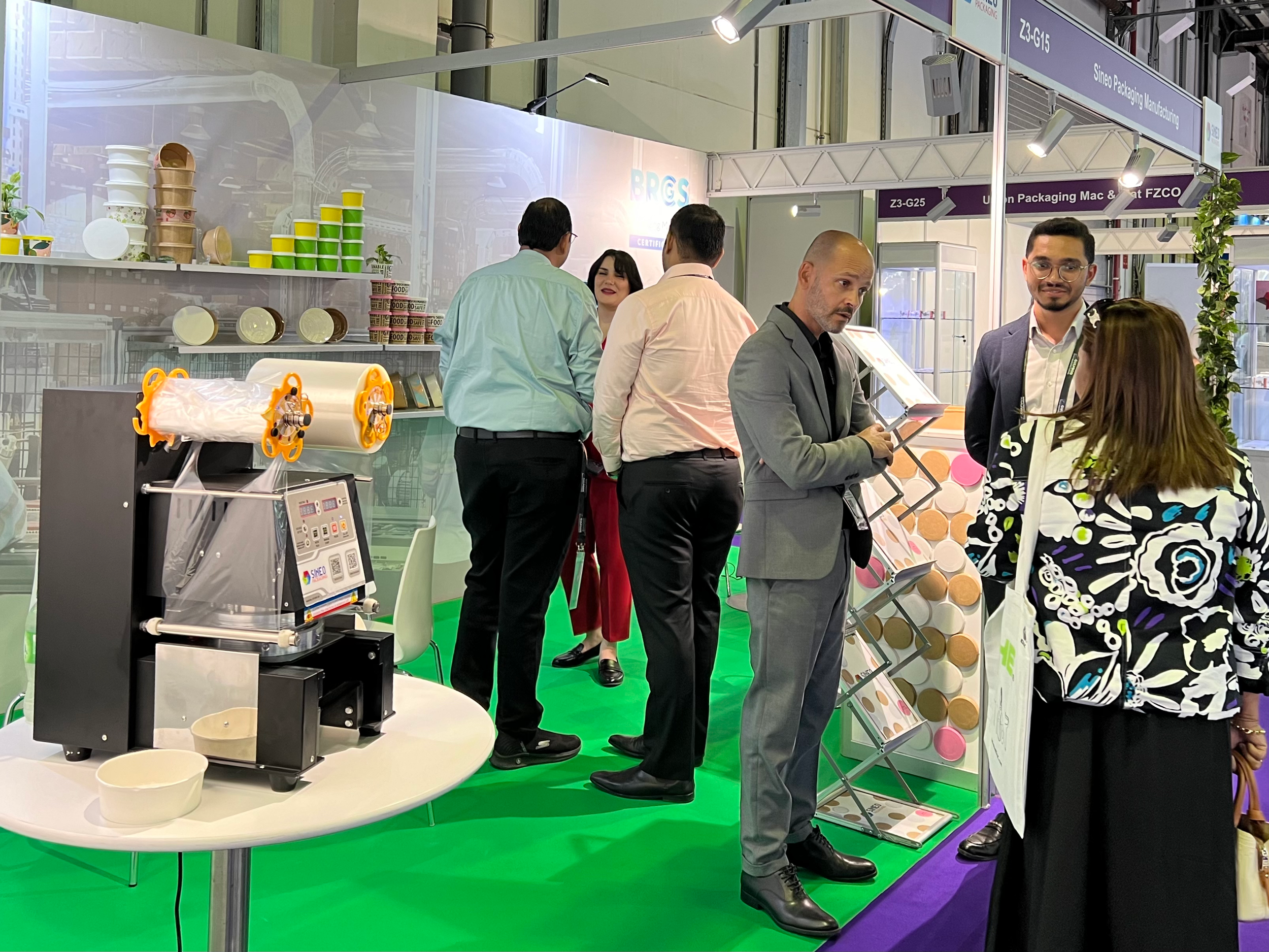 Sineo Packaging Exhibits at Gulfood Manufacturing 2024!