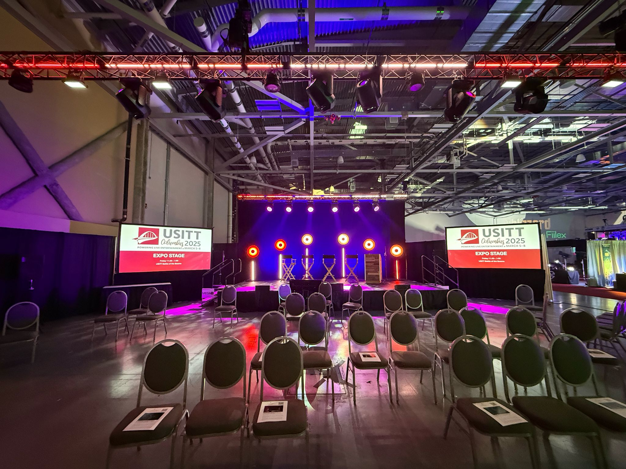 Illuminating Great Ideas: MEGA-LITE Sponsored the Expo Stage at USITT ...