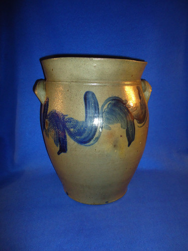Circa 1835 Bell of Winchester, Virginia Stoneware 5 Gallon Ovoid Jar ...