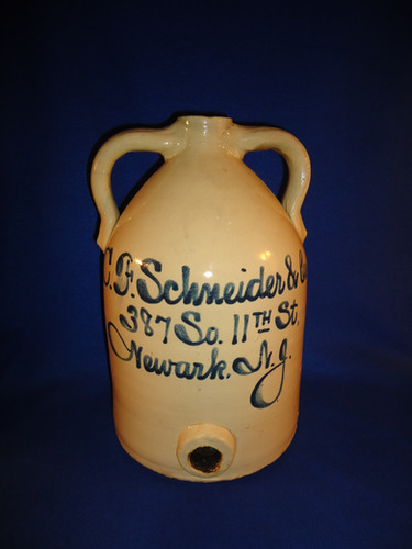 Schneider, Newark, New Jersey Stoneware 4g Water Cooler by Fulper ...