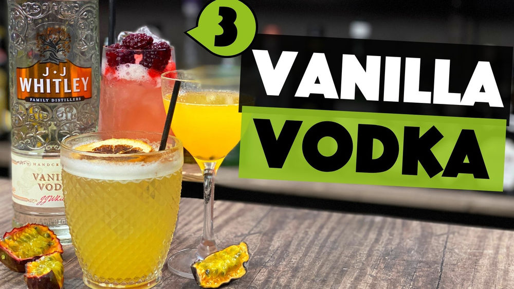 3 Vanilla VODKA Cocktails - easy Cocktails to make at home!