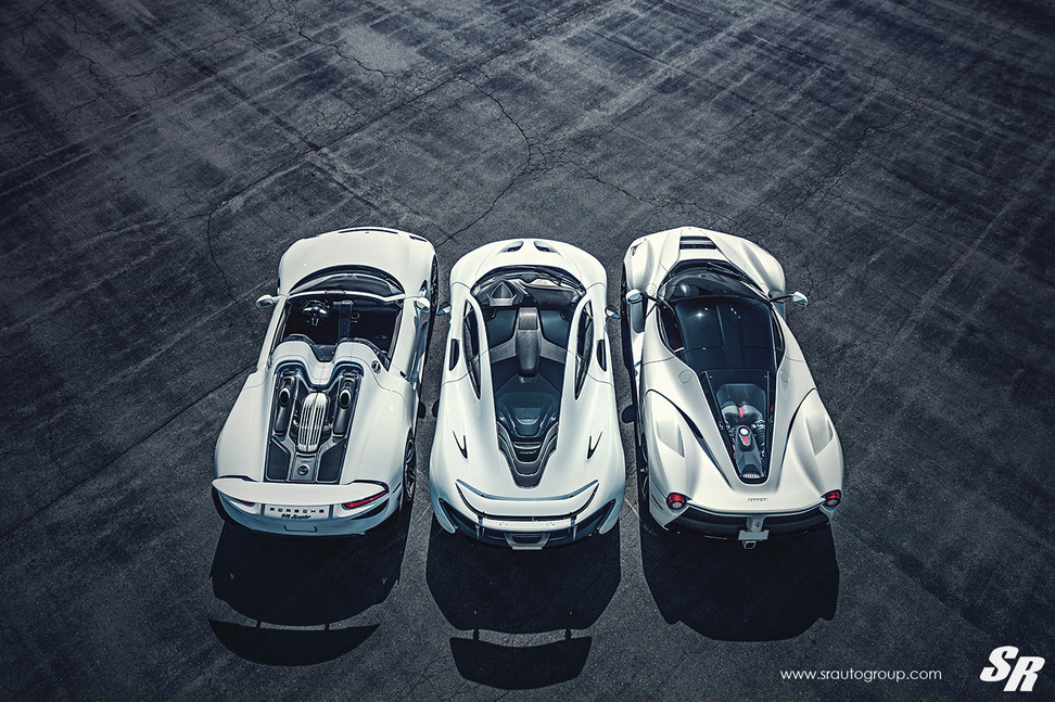 HYPERCAR TRIO PHOTOSHOOT | SR AUTO GROUP