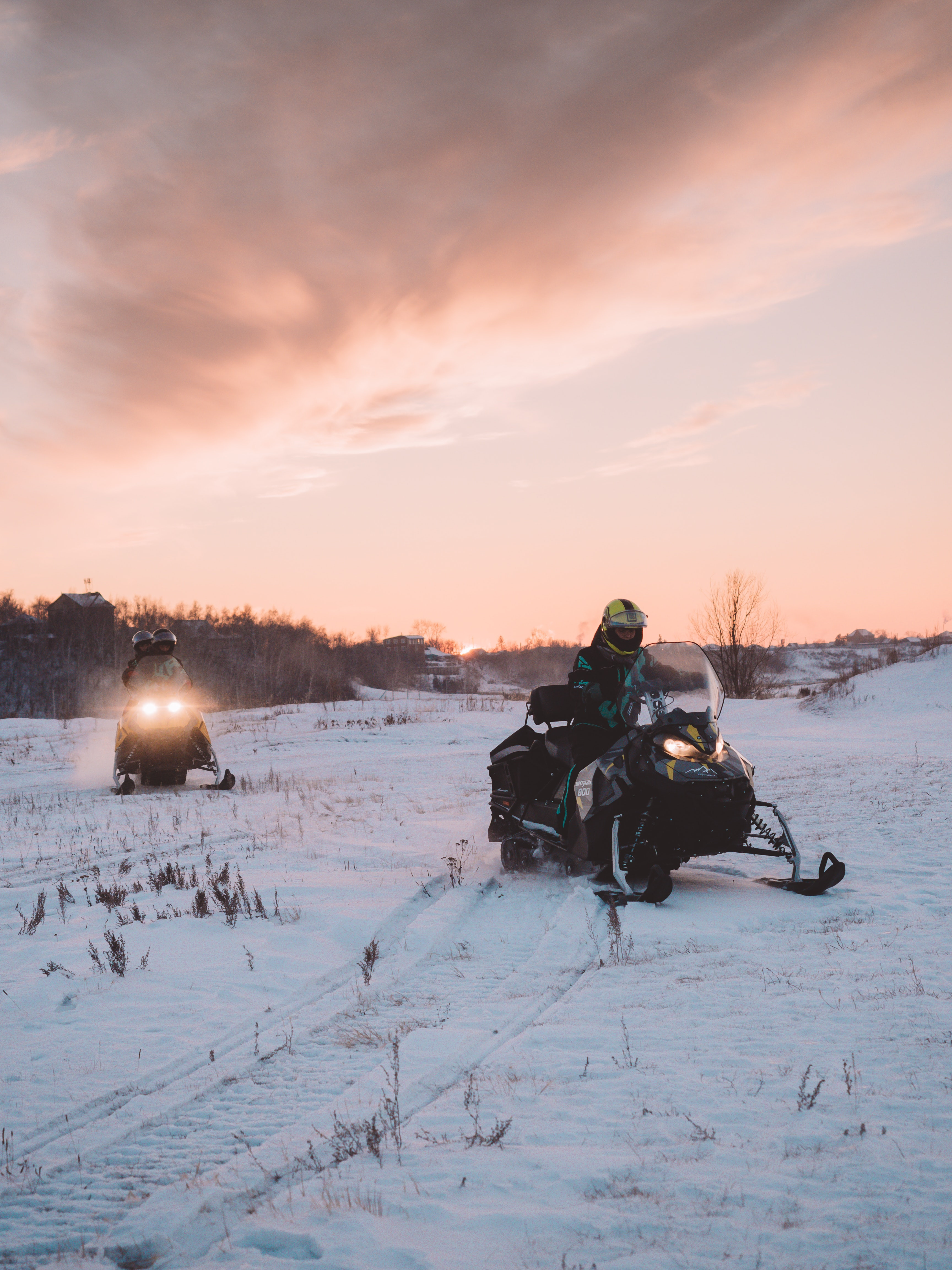 Snow Mobiling