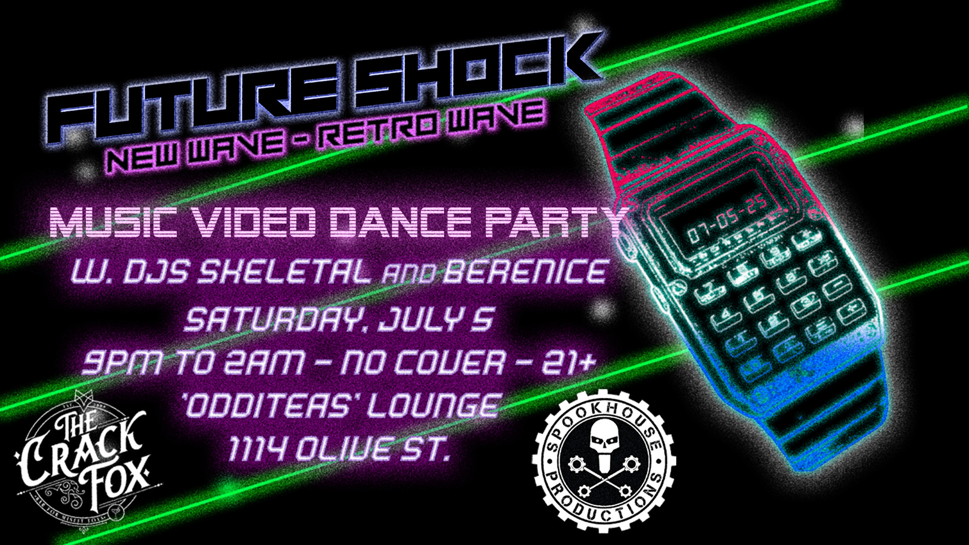 Future Shock - New Wave / Retro Wave Music Video Dance Party | The ...