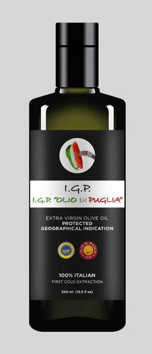 IGP OLIO DI PUGLIA, Italian extra virgin olive oil