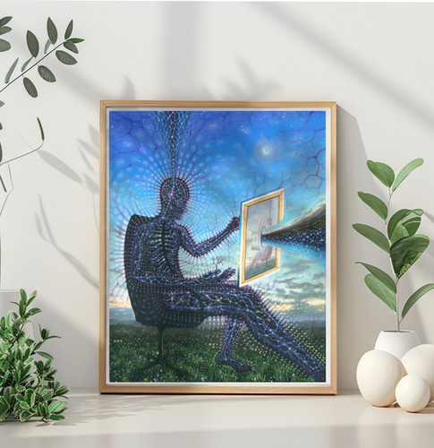 'Synaptic Signaling' Paper print | bradley snook art