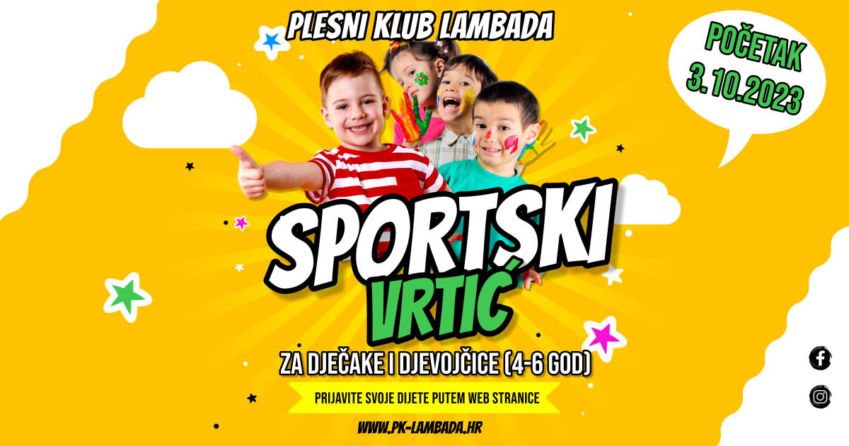 SPORTSKI VRTIĆ | Plesni klub Lambada | Split