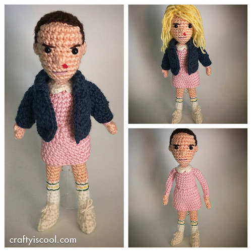 Eleven Stranger Things Amigurumi Pattern | CraftyisCool