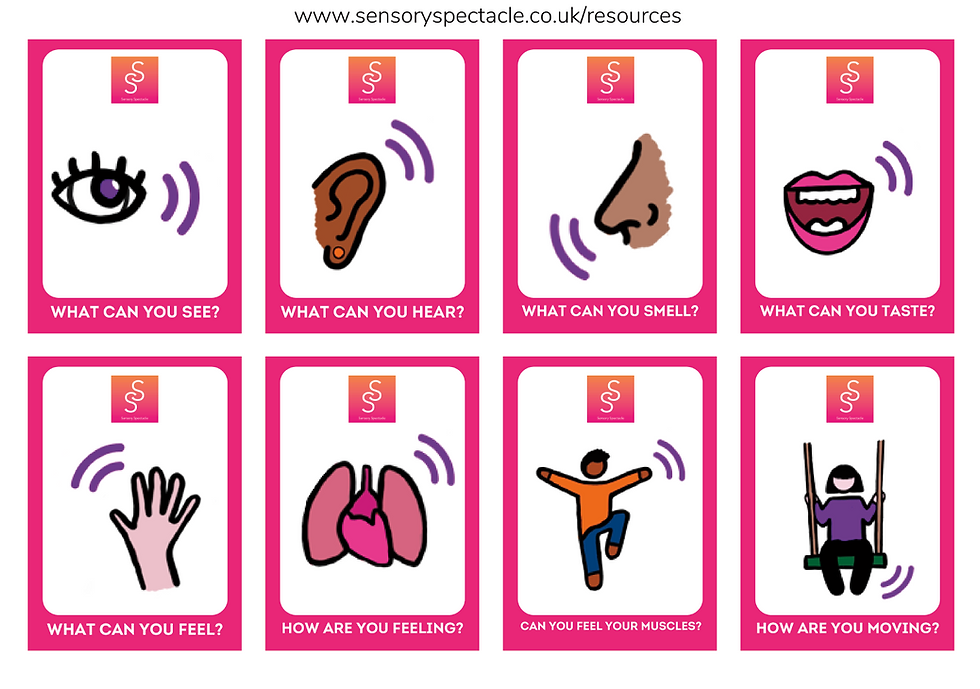 8 Senses ideas Flash cards | Sensory Spectacle | Sensory Processing