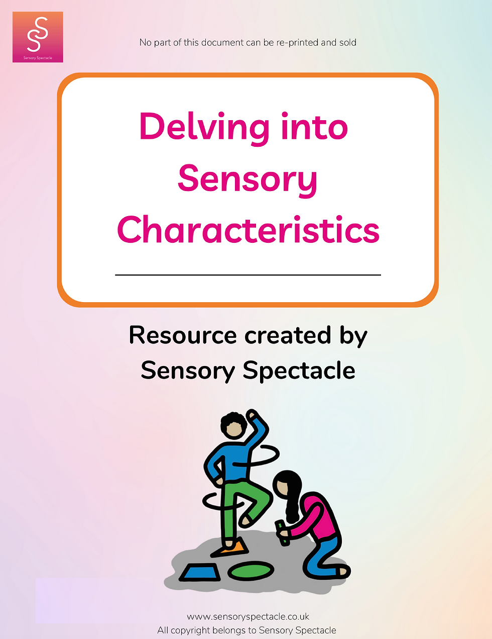Delving into sensory characteristics | Sensory Spectacle | Sensory ...