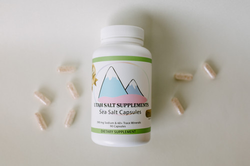 3 Bottle Bundle Sea Salt Capsules | Utah Salt Supplements