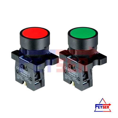 Botón pulsador 22MM NC | Feyser | Ferretería