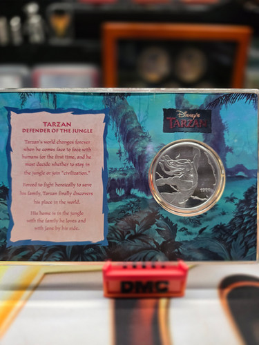 Tarzan Silver Coin | Dmc Collectibles