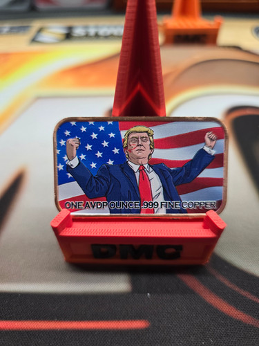 Trump Colorized Copper Bar | Dmc Collectibles