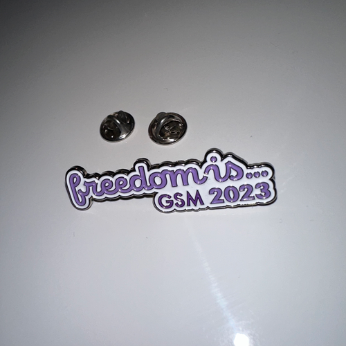 2023 Commemorative Pin Gay And Sober