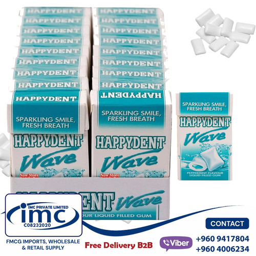 HAPPYDENT FLIPTOP 18.4g x 18- WAVE Box | IMC PRIVATE LIMITED