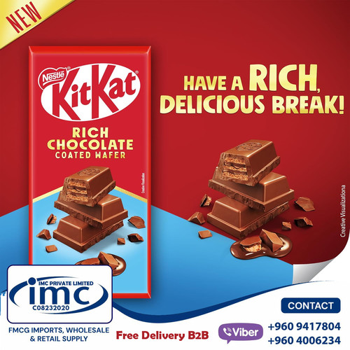 NESTLE KITKAT 50g x 12 - RICH CHOCOLATE | IMC PRIVATE LIMITED