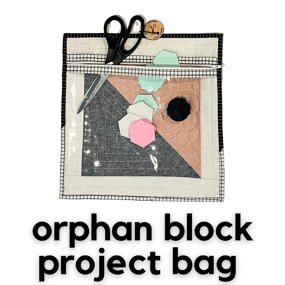 Orphan Block Project Bag | Sew Magarbo