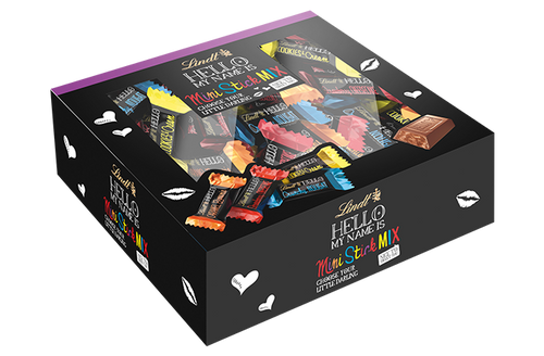 LINDT HELLO MINI STICK MIX BOX, 800g | German Health&Beauty