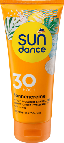 Sunscreen SPF 30+ 24h Moisturizer Not Greasy Waterproof, 100 ml ...